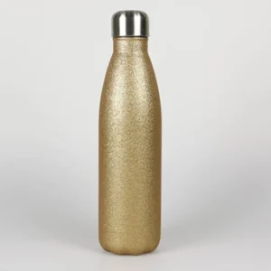Insulated Drinking Bottle, gold glitter, 500ml – Buffalo Teak